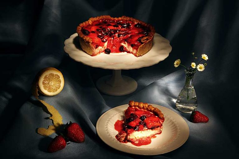 Marian Drew – Berry & Lemon Cheese Pie with Lemon Butter Crust | Megan ...